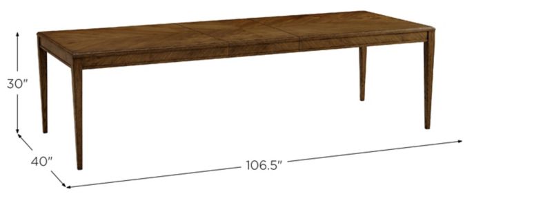 Nova Extending Dining Table II | Raymour & Flanigan