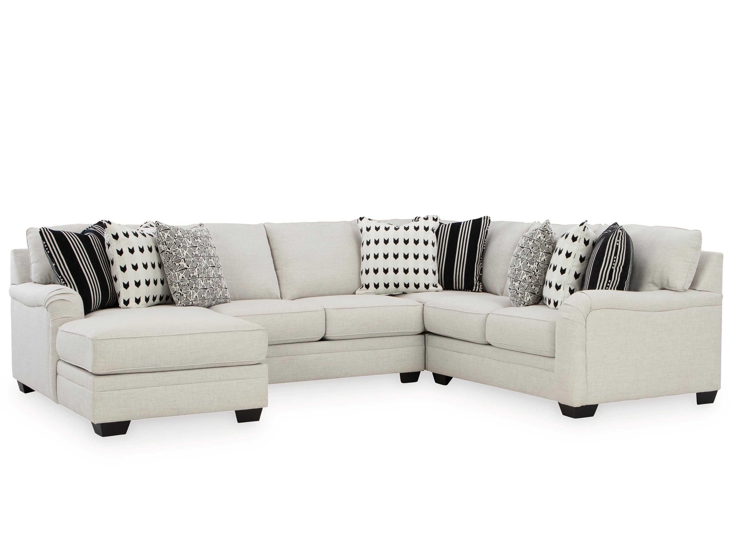 Huntsworth 4-pc. Sectional with Chaise | Raymour & Flanigan