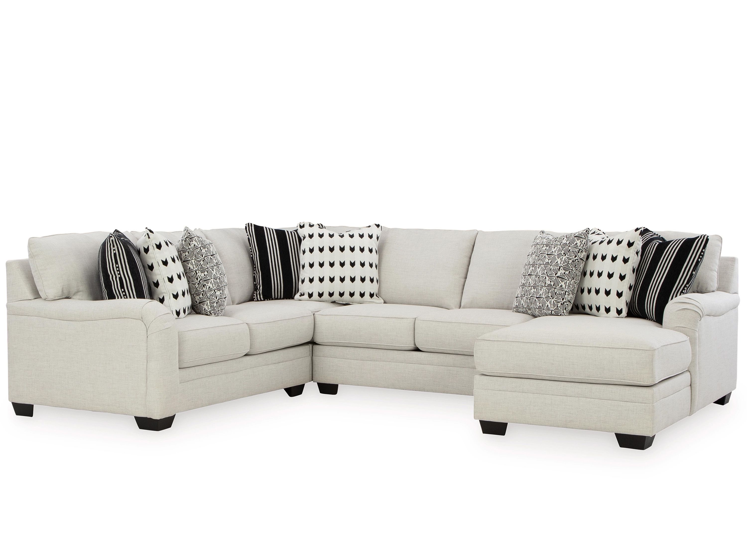 Huntsworth 4-pc. Sectional with Chaise | Raymour & Flanigan