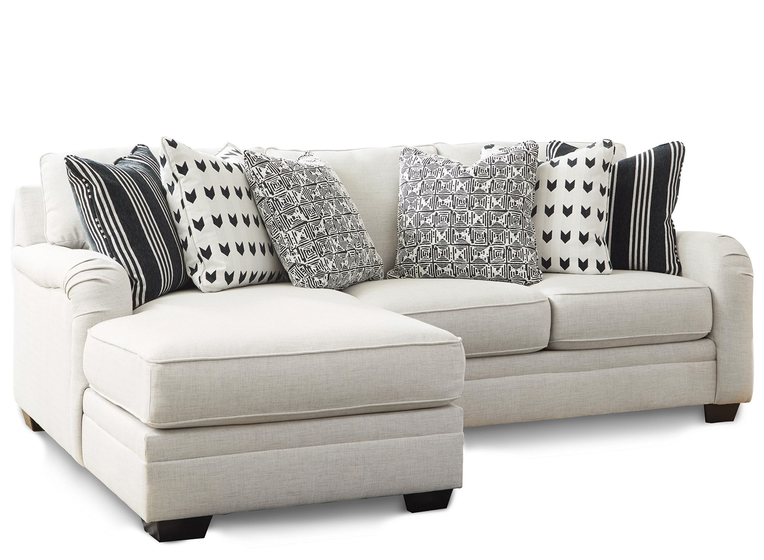 Huntsworth 2-Piece Sectional with Chaise | Raymour & Flanigan