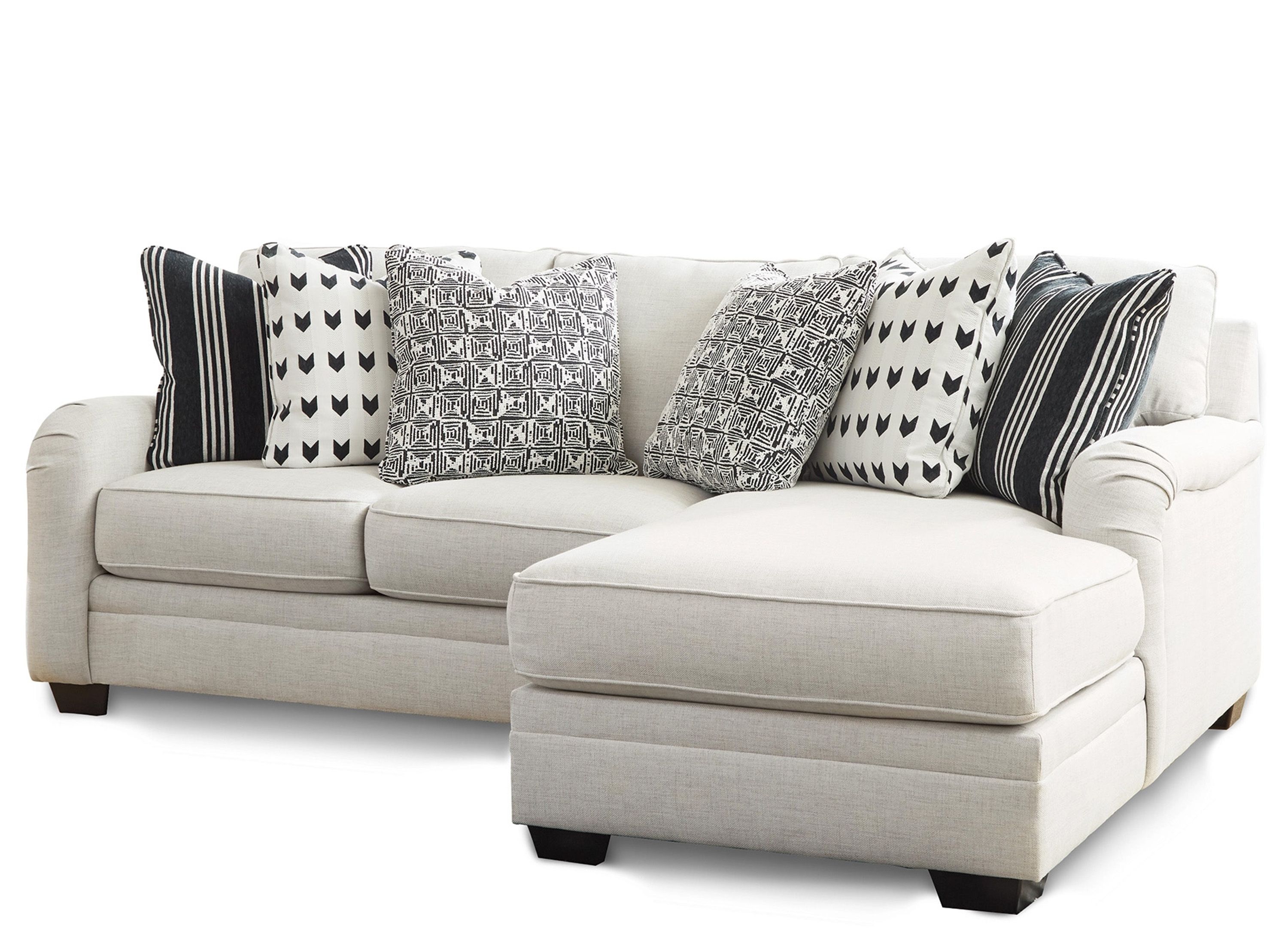 Huntsworth 2-Piece Sectional with Chaise | Raymour & Flanigan