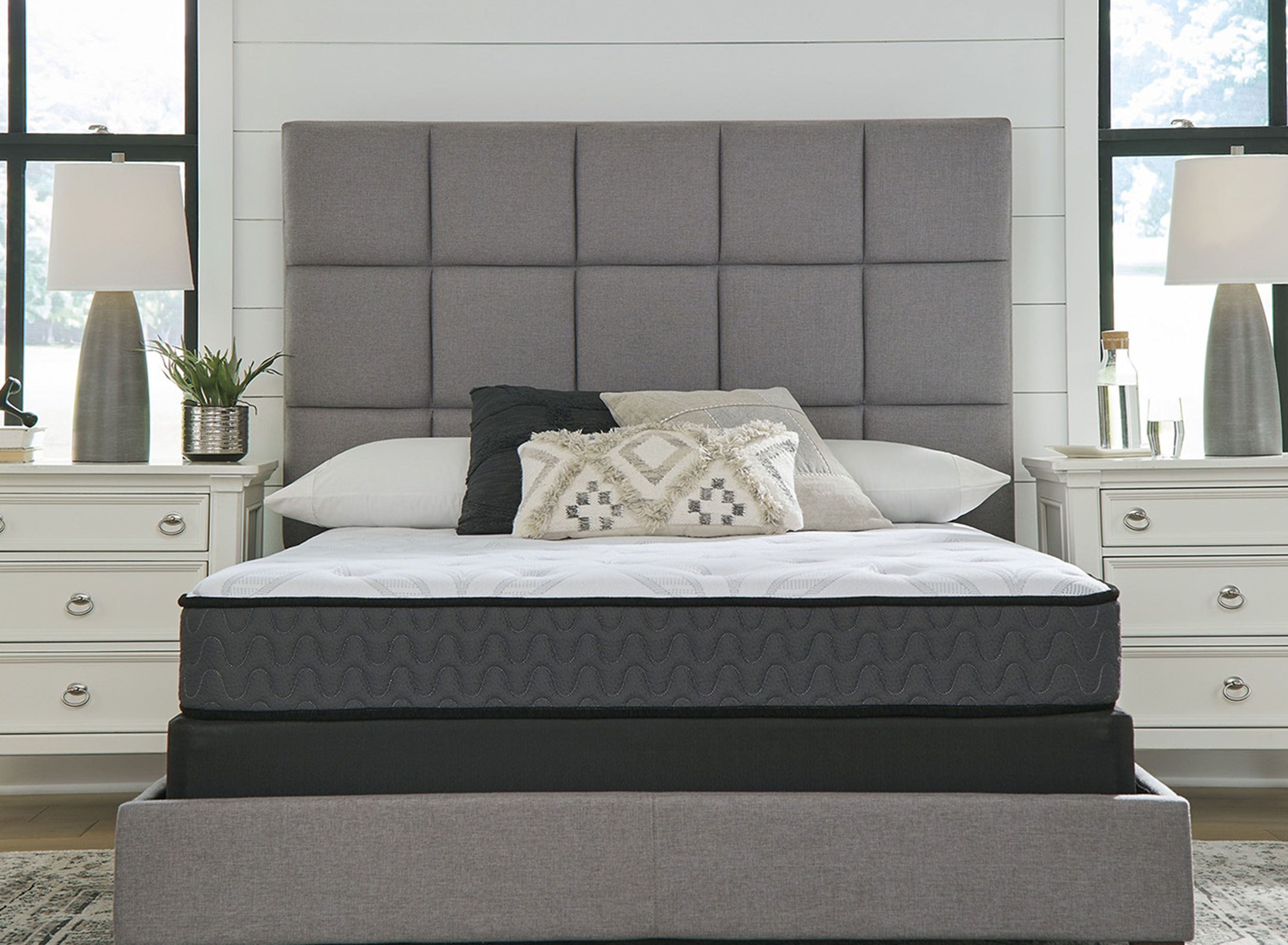Ashley Sleep Essentials 8 Inch Firm Hybrid Mattress | Raymour & Flanigan