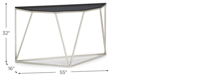 Aria Console Table | Raymour & Flanigan