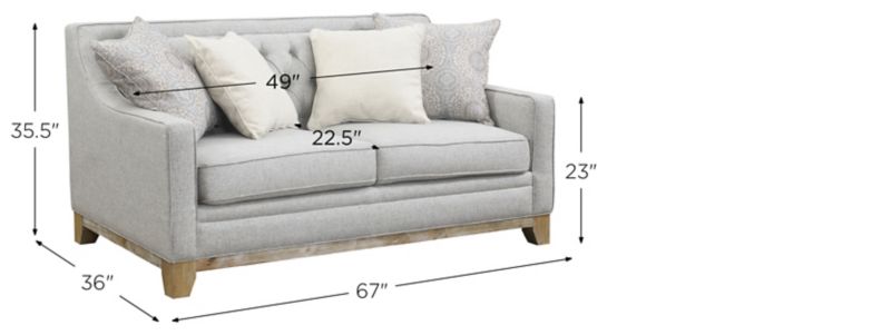 Jaizel Loveseat | Raymour & Flanigan