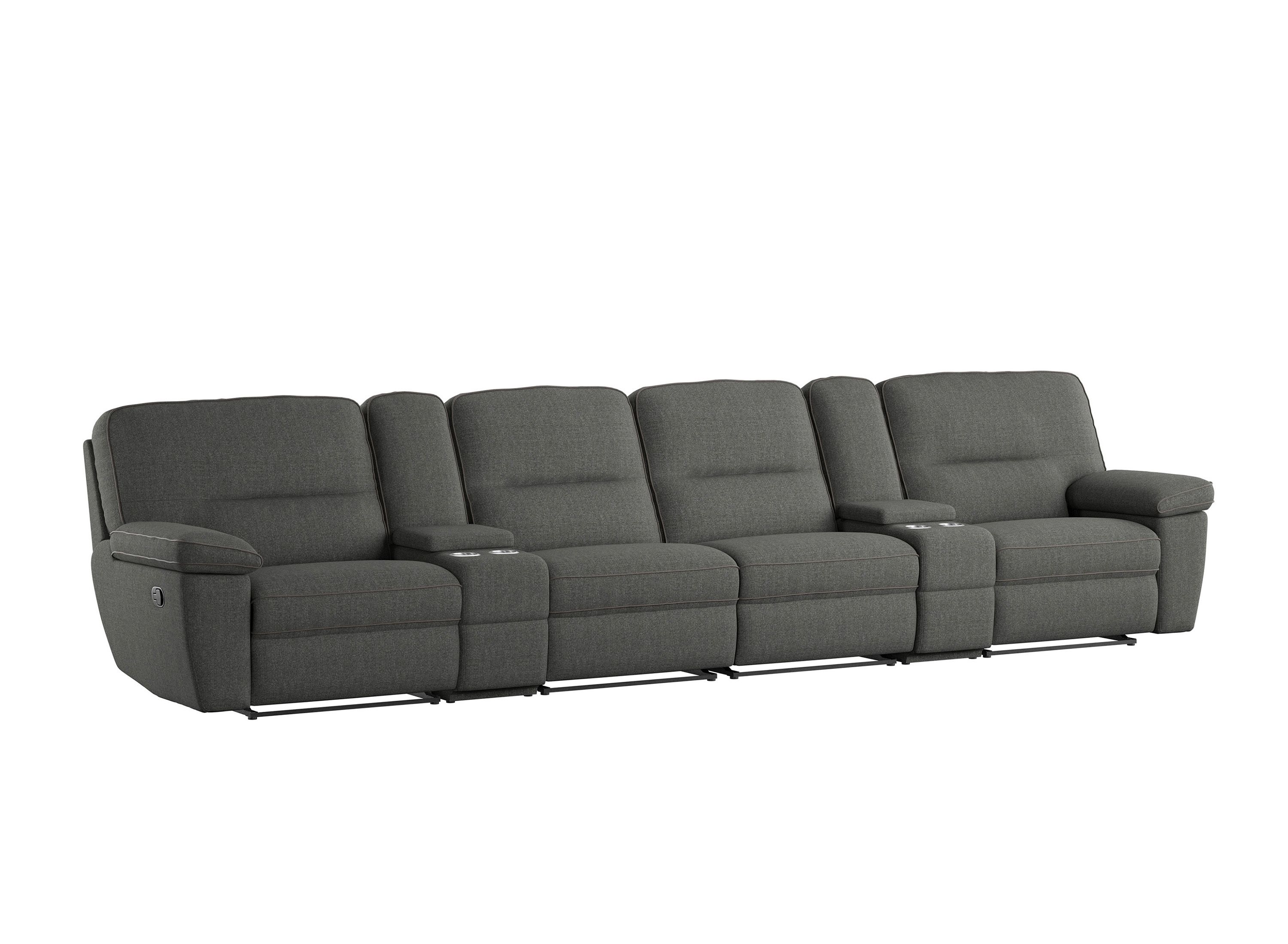 Alberta 6-pc. Modular Reclining Sofa Sectional | Raymour & Flanigan
