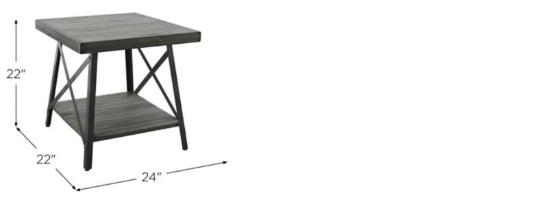 Chandler End Table | Raymour & Flanigan