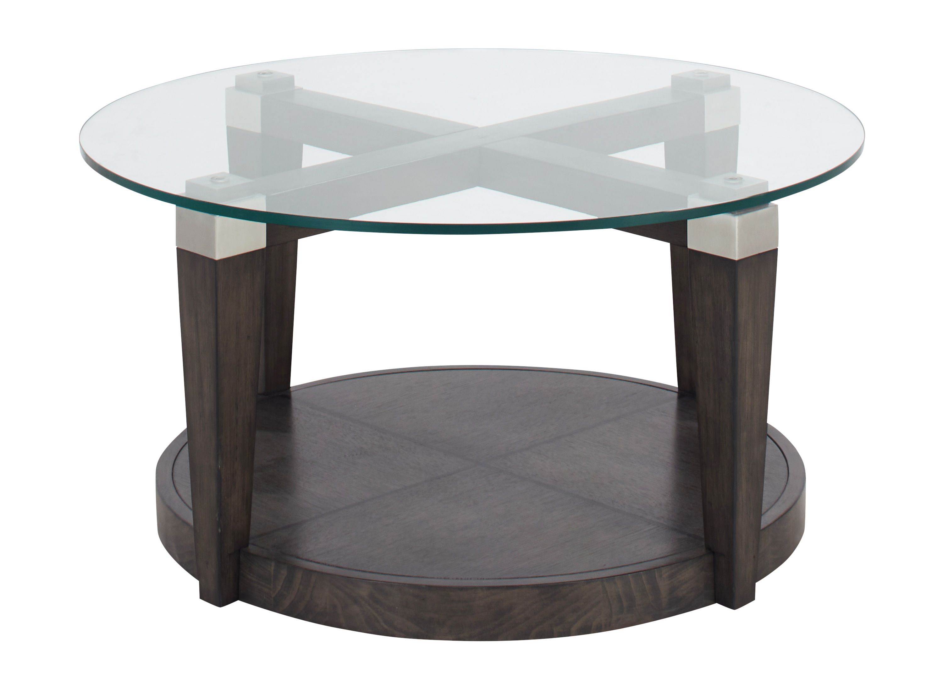Dunhill Round Cocktail Table | Raymour & Flanigan