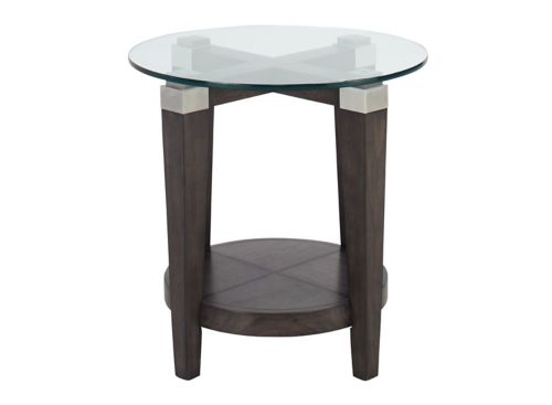 Dunhill Round Cocktail Table | Raymour & Flanigan