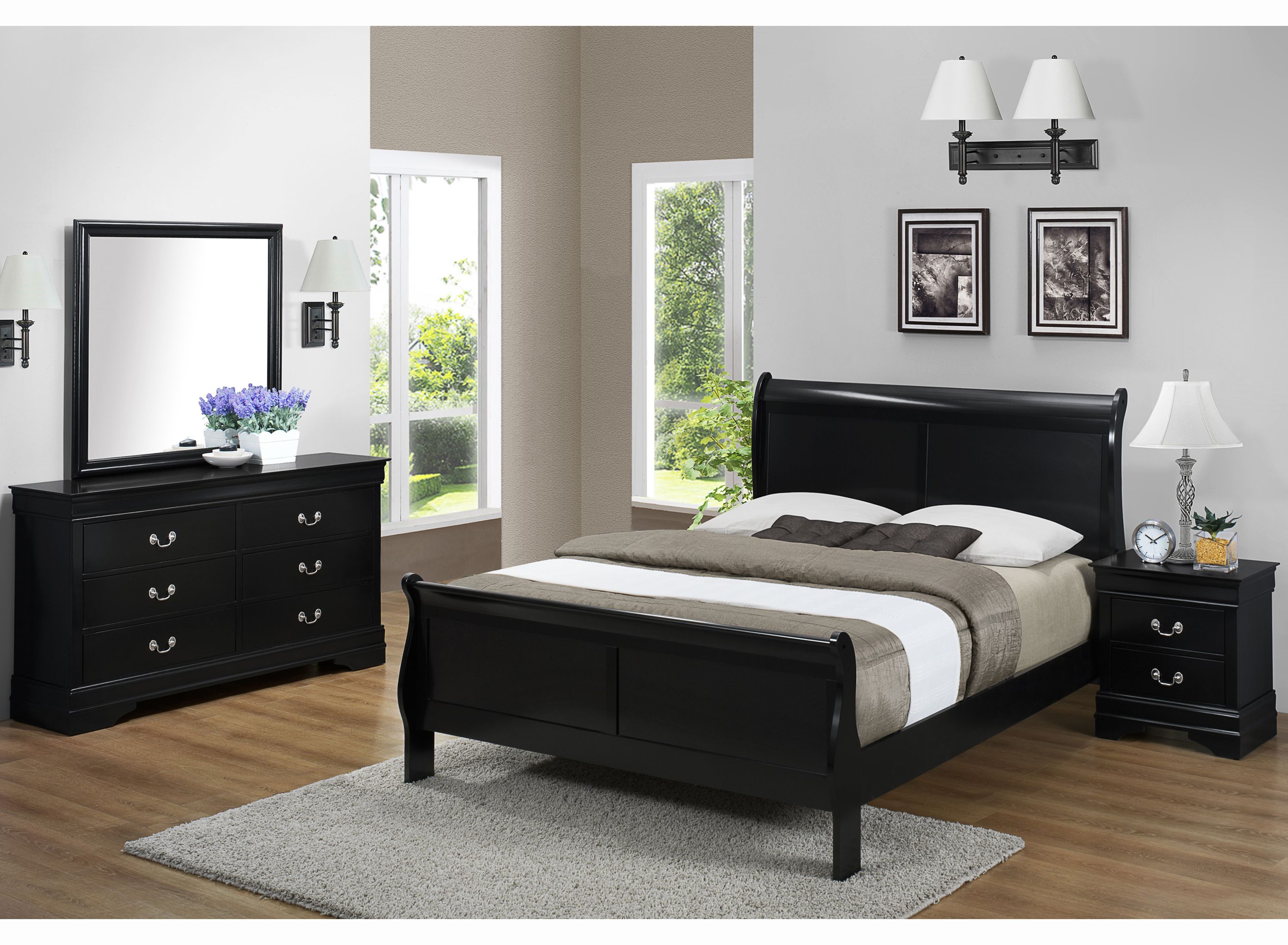 Louis Phillip 4-pc. Bedroom Set | Raymour & Flanigan