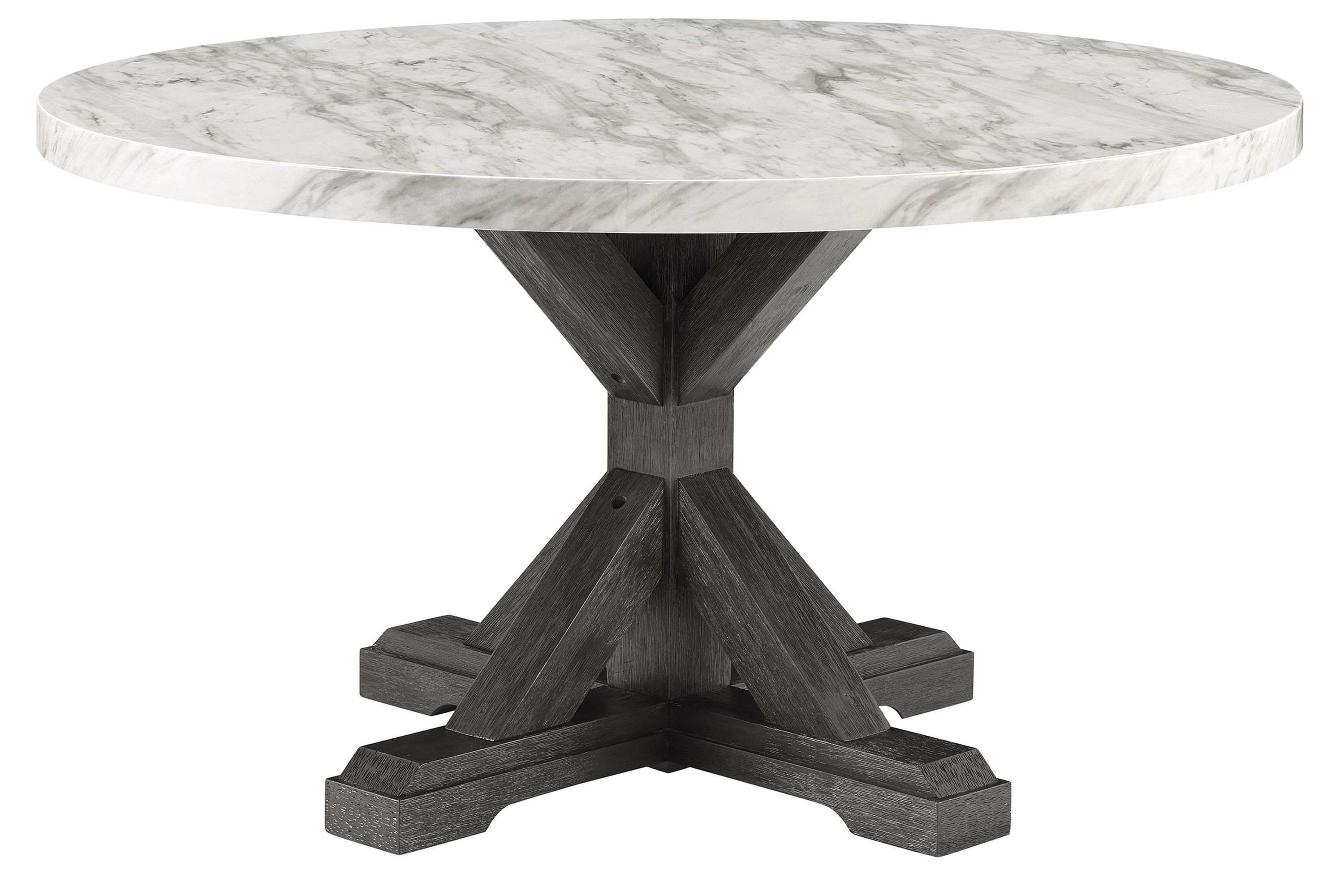 Vance Round Dining Table | Raymour & Flanigan