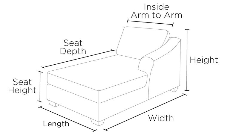 Lansing Chaise Lounge | Raymour & Flanigan