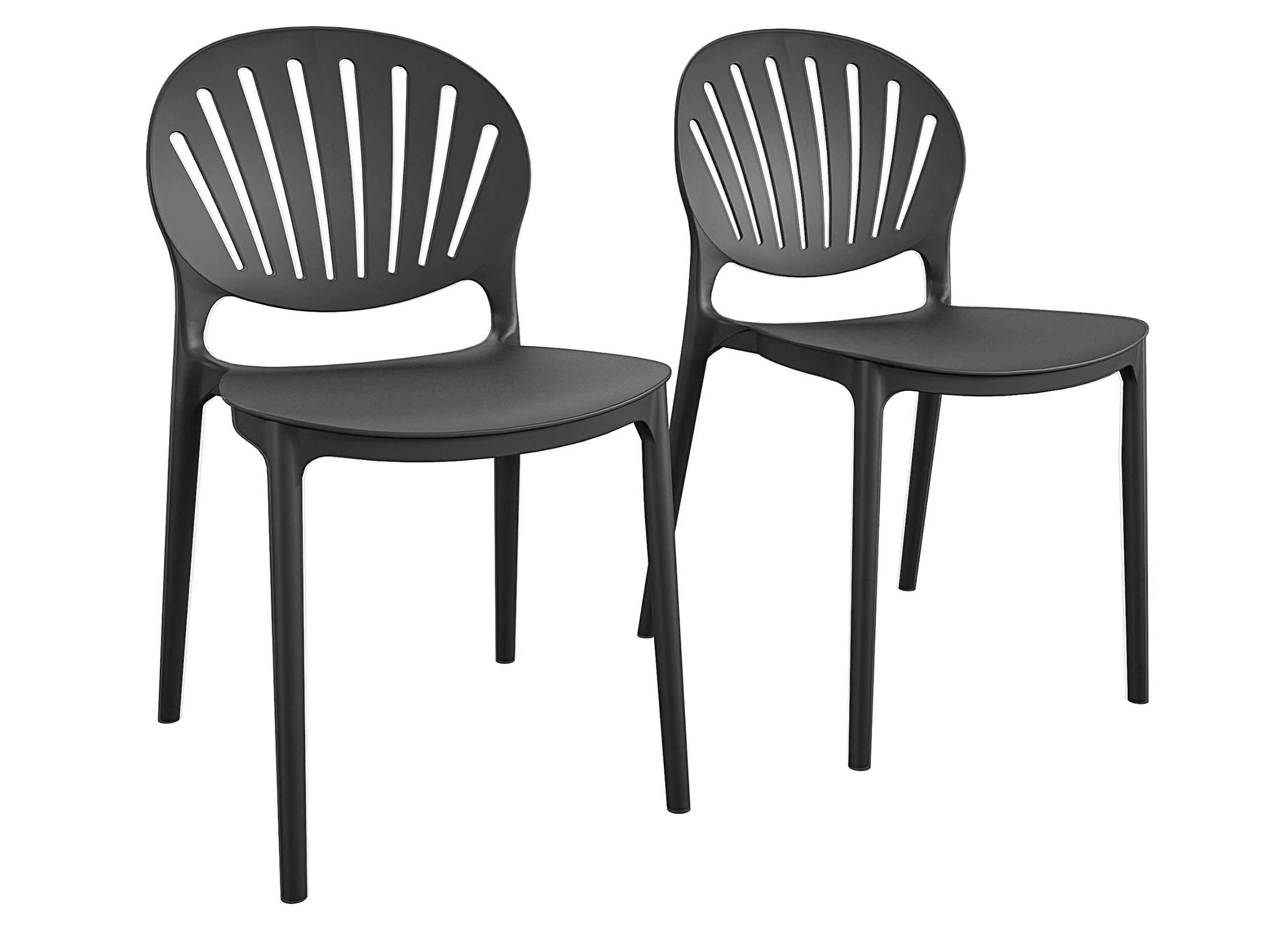 COSCO Outdoor Stacking Resin Chair - Set of 2 | Raymour & Flanigan