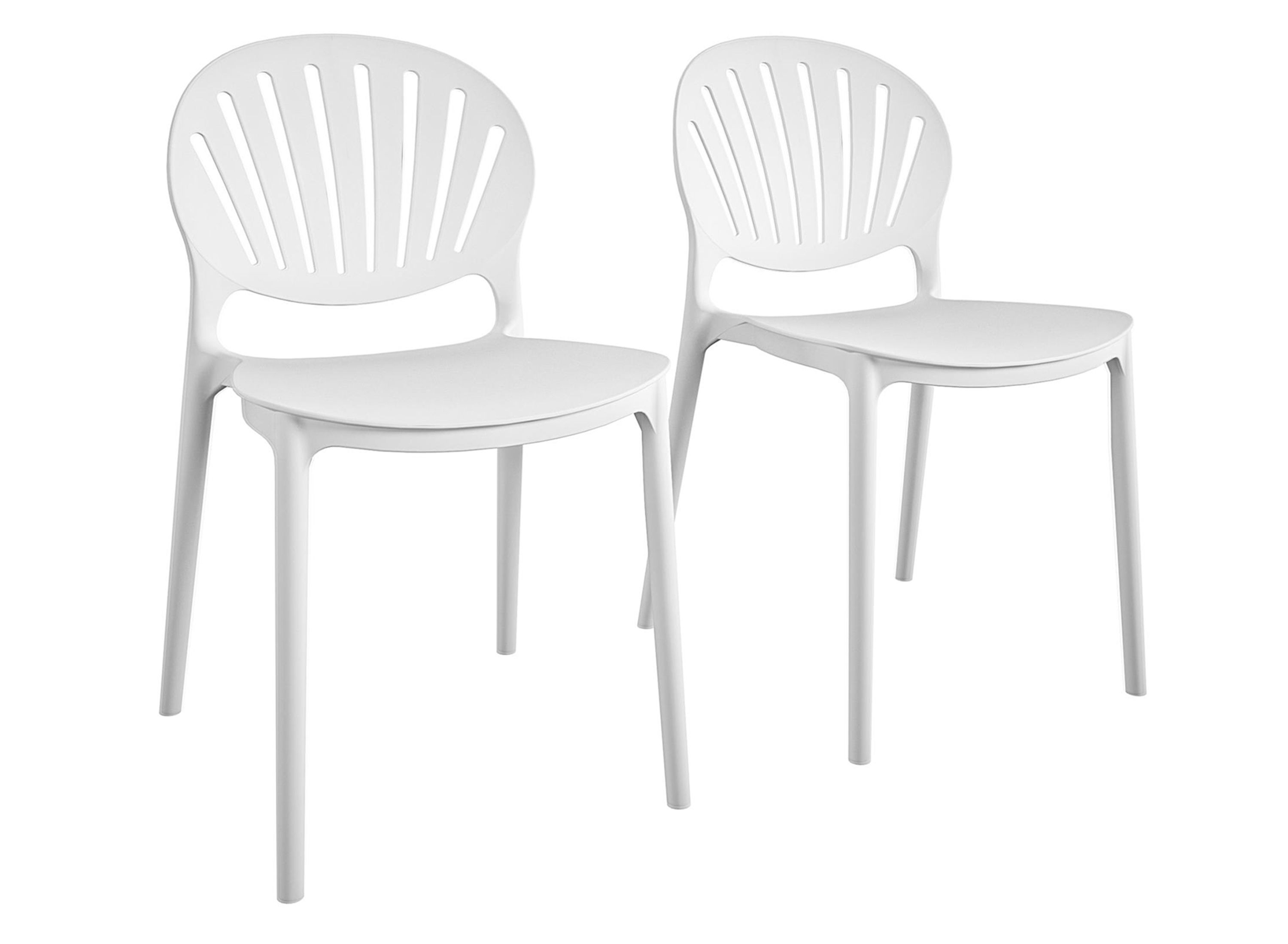 COSCO Outdoor Stacking Resin Chair - Set of 2 | Raymour & Flanigan