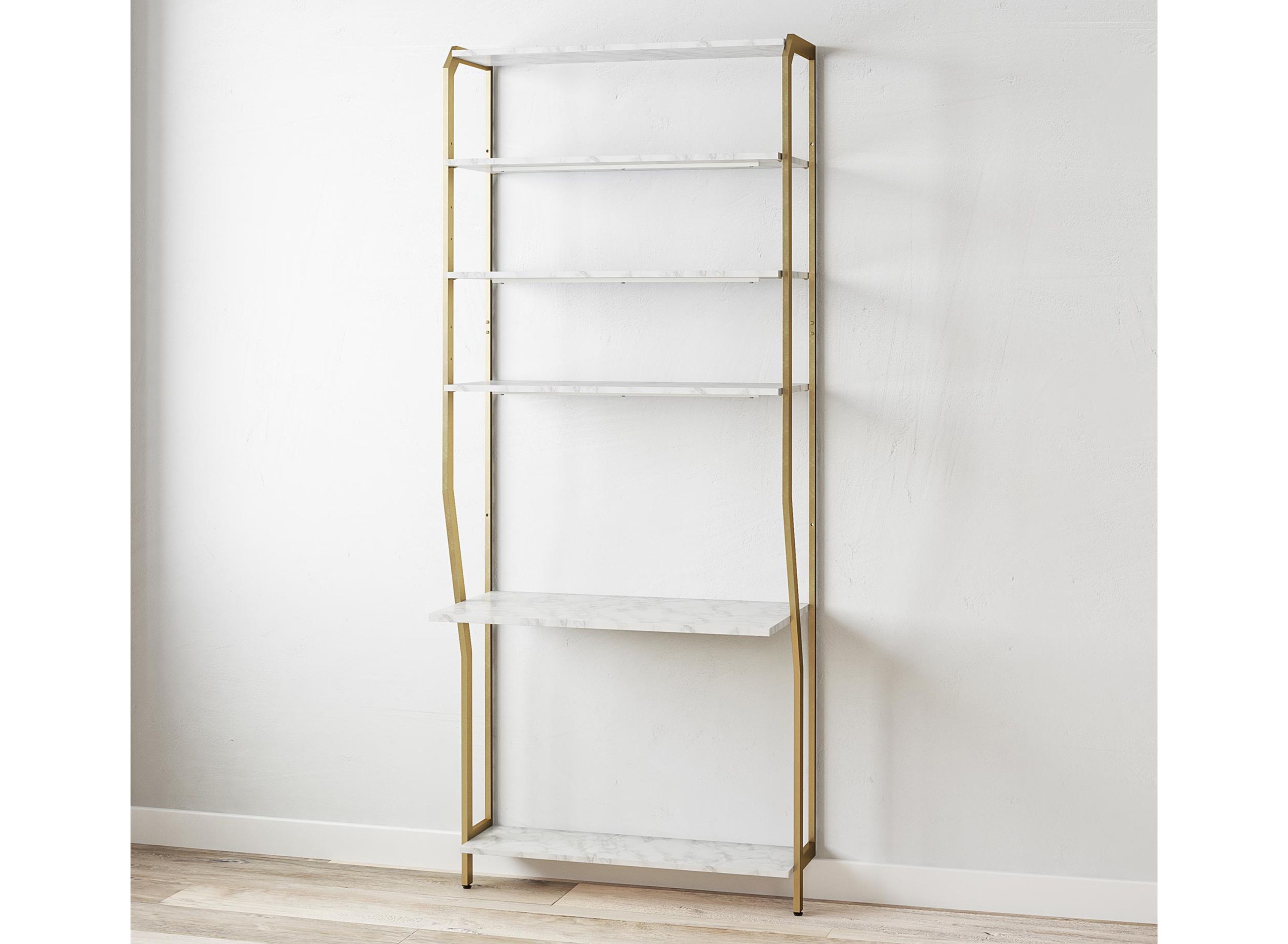 CosmoLiving Gwyneth Wide Shelves Closet Organizer | Raymour & Flanigan