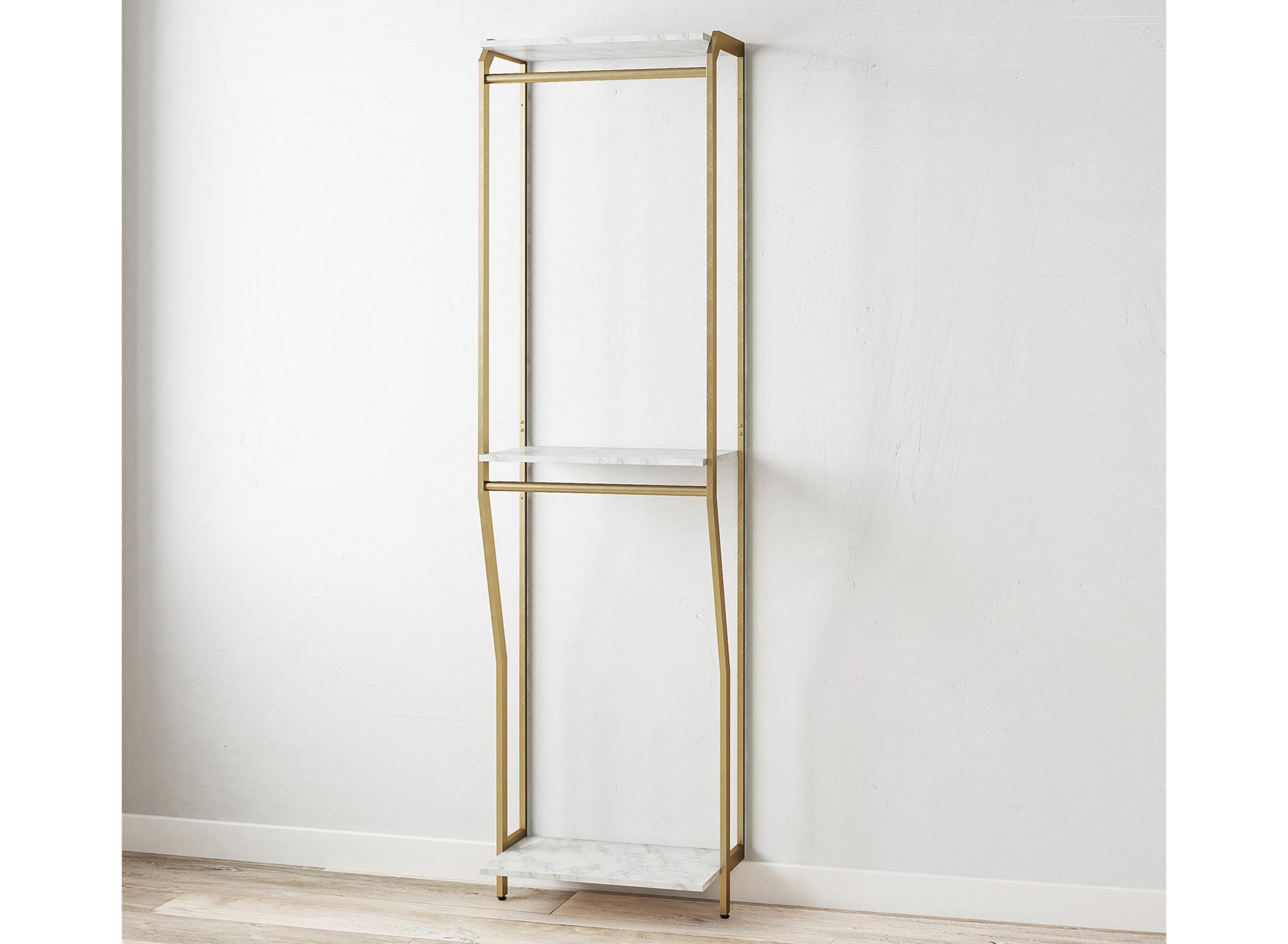 CosmoLiving Gwyneth Coat Rack Closet Organizer | Raymour & Flanigan