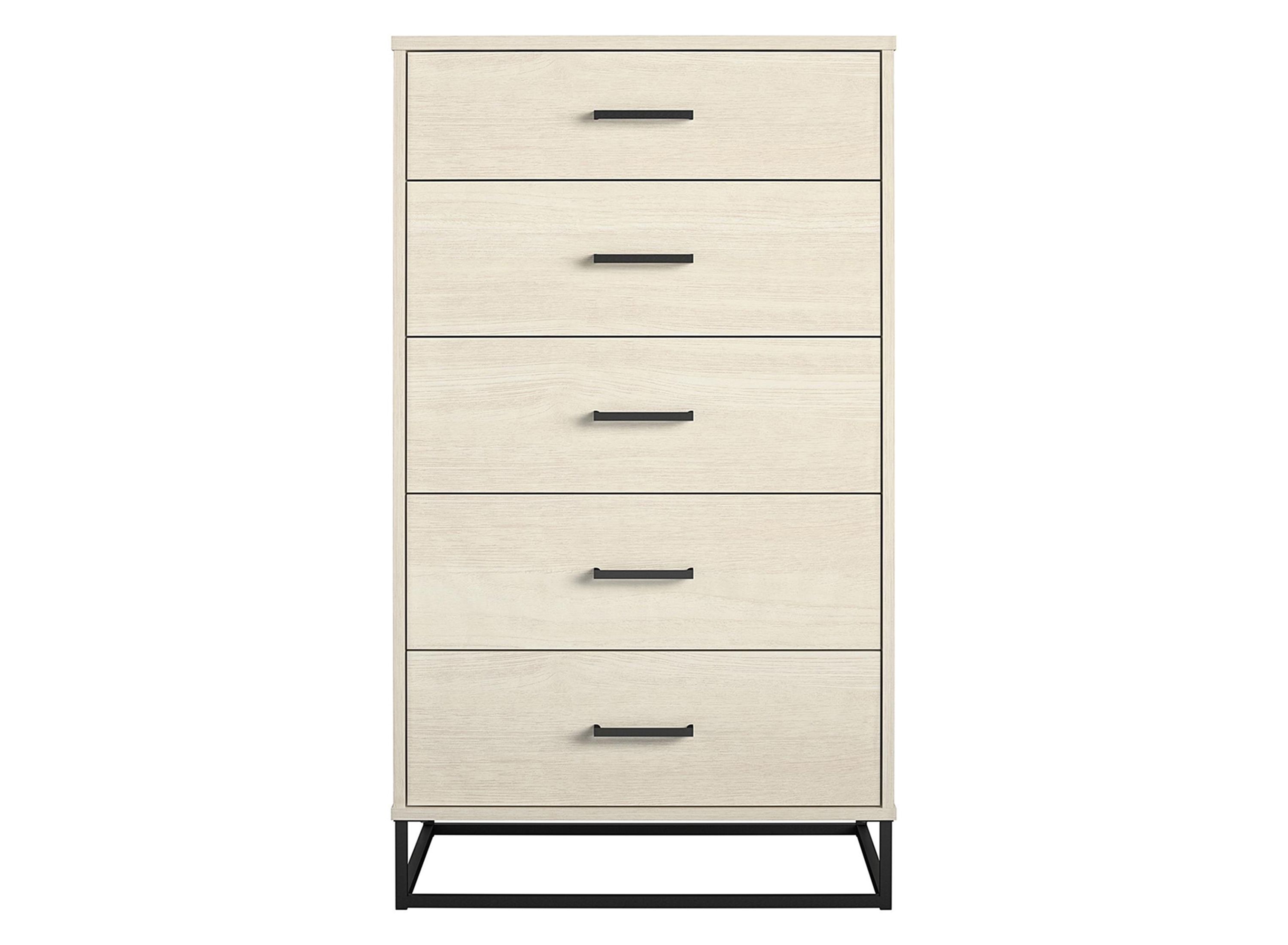 Novogratz Kelly Five Drawer Dresser | Raymour & Flanigan