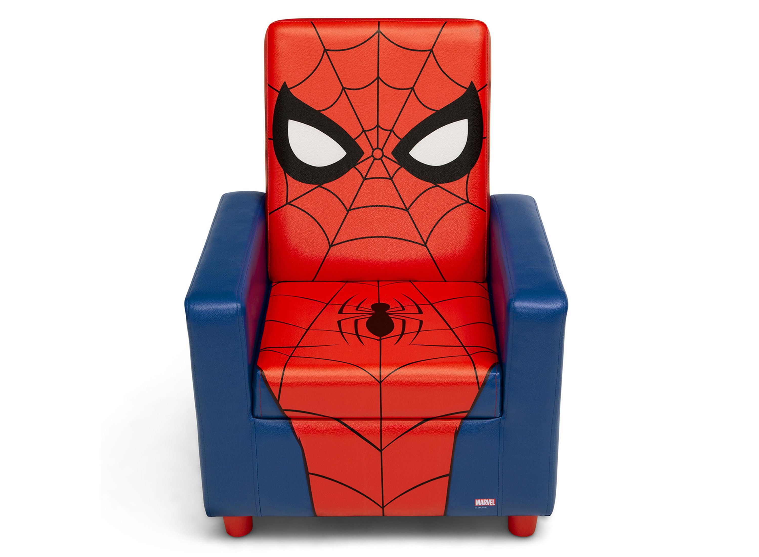 Spider-Man High Back Upholstered Kids Chair by Delta Children | Raymour ...