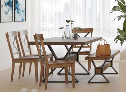 Bay Ridge Dining Table w/ Leaf | Raymour & Flanigan