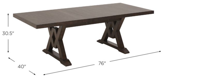 Fraser Dining Table w/ Leaf | Raymour & Flanigan