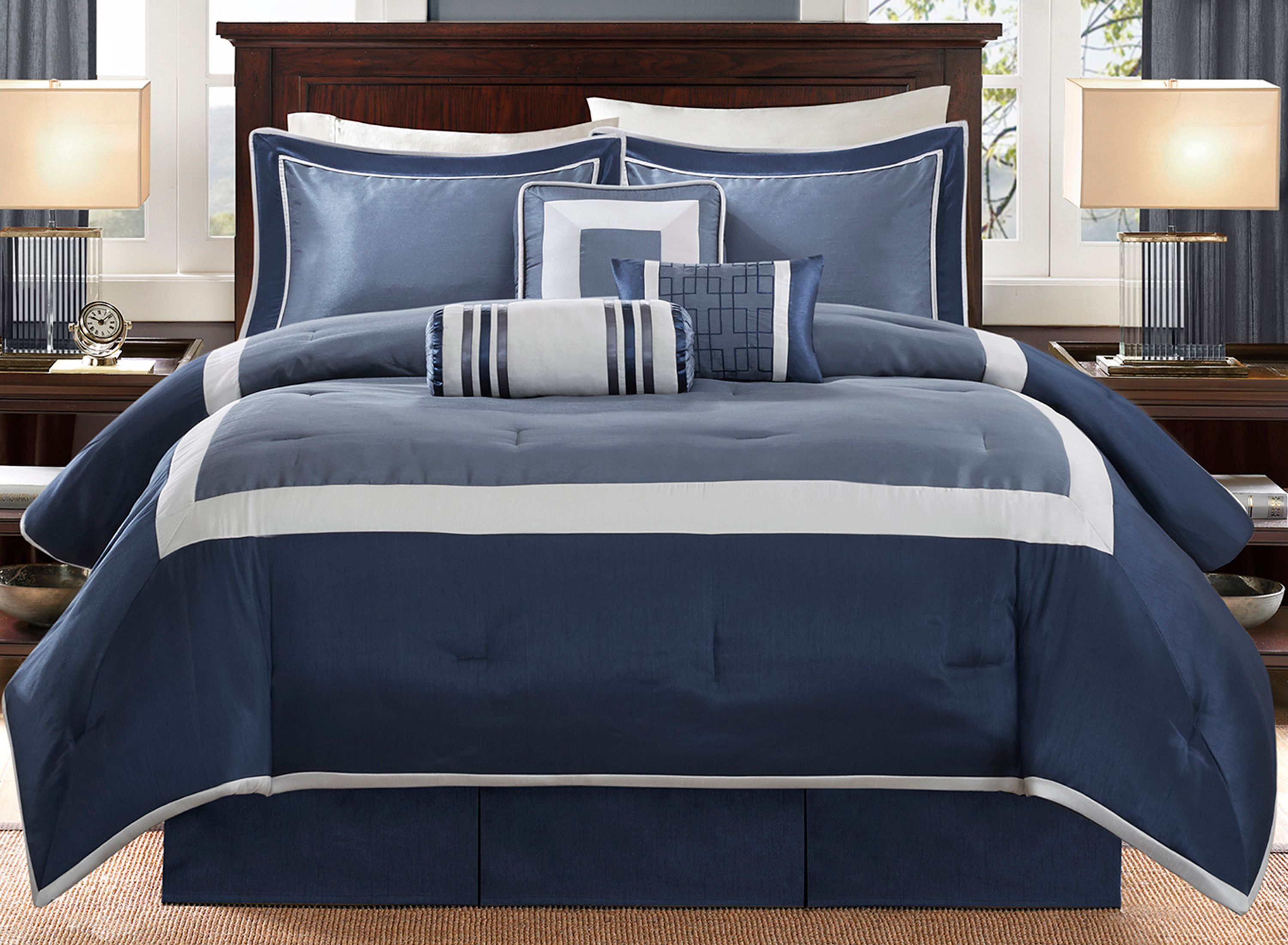 Genevieve 7-pc. Comforter Set | Raymour & Flanigan