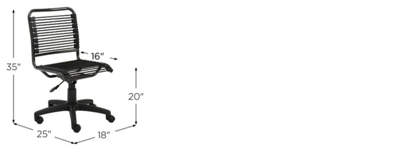 Bungie Low Back Office Chair | Raymour & Flanigan