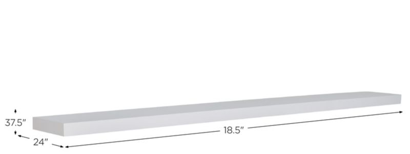 Barney 75" Floating Shelf | Raymour & Flanigan