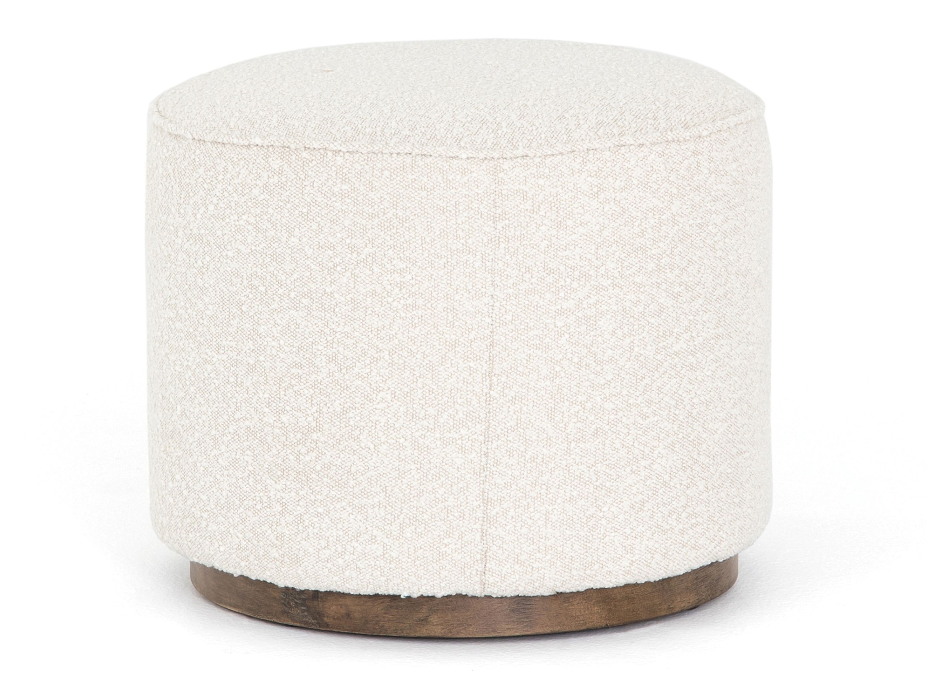 Sinclair Round Ottoman | Raymour & Flanigan