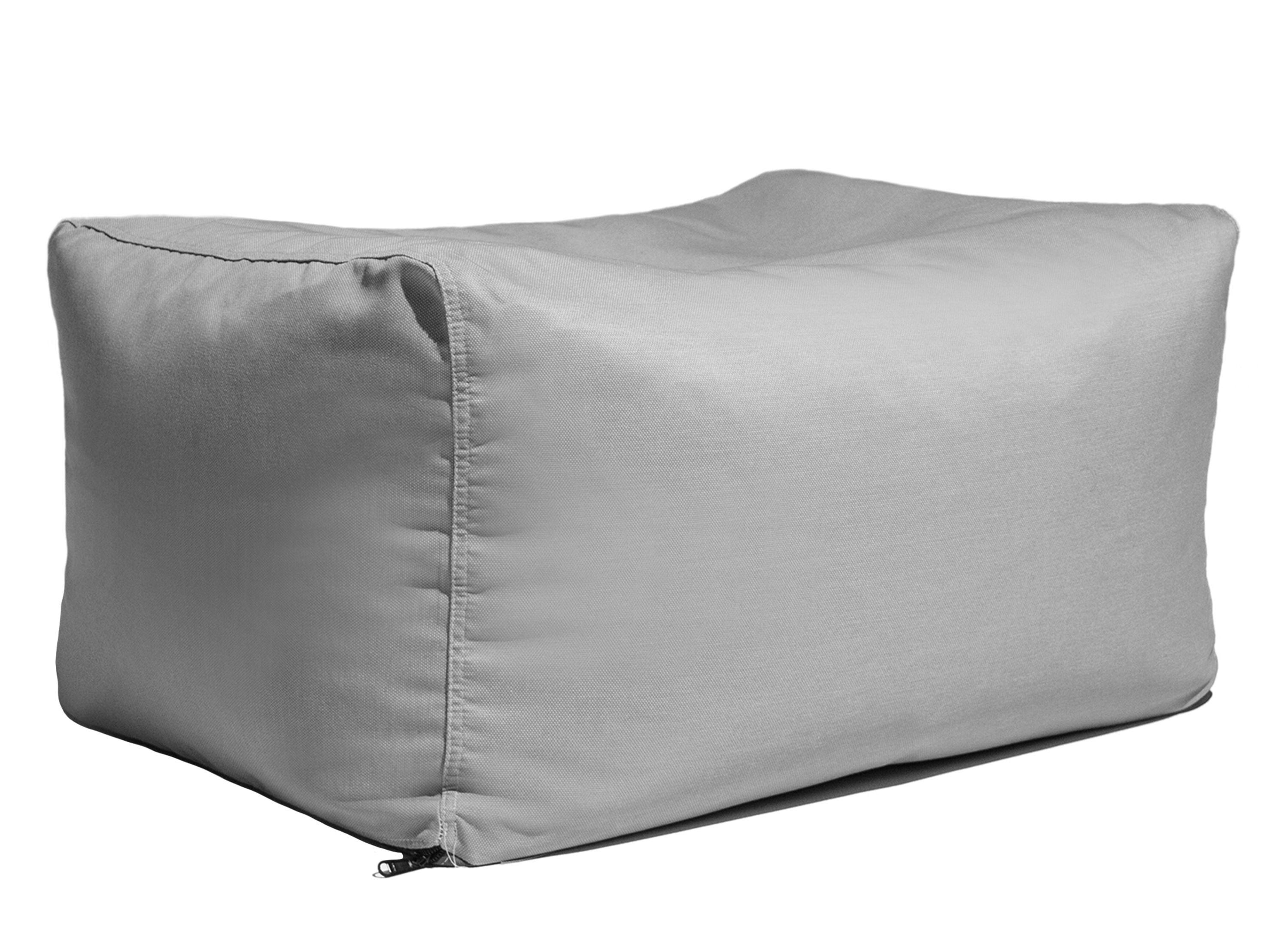 Lamont Outdoor Bean Bag Ottoman Bench | Raymour & Flanigan