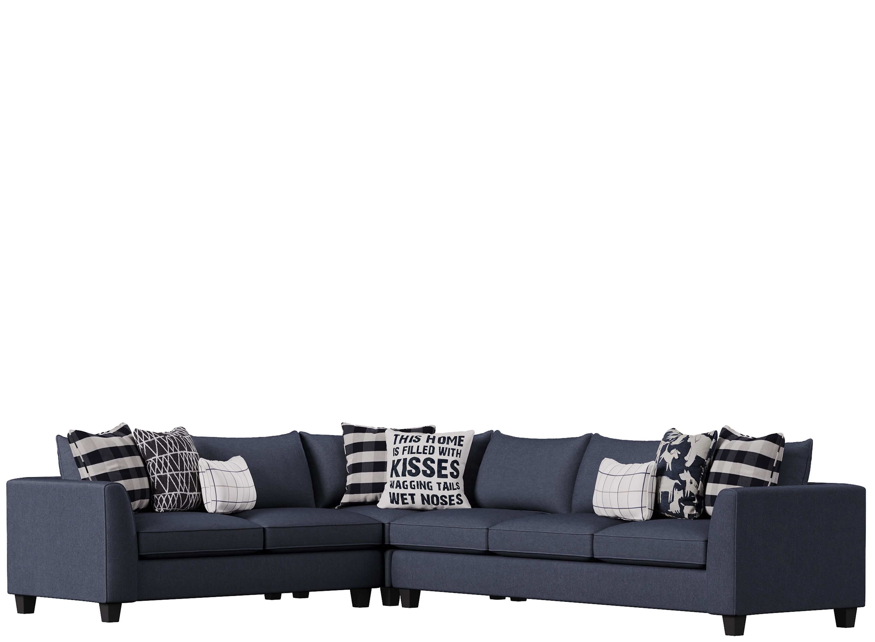 Daine 3-pc. Sectional Sofa | Raymour & Flanigan