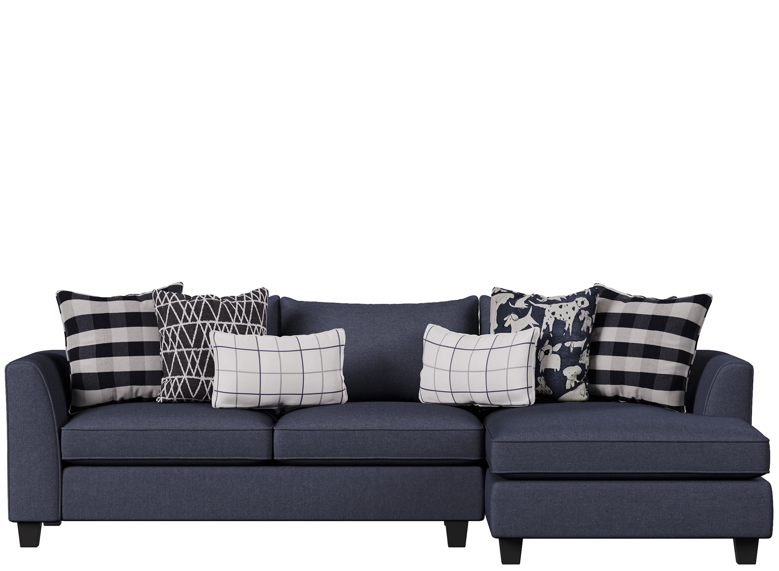 Daine 2-pc. Sectional | Raymour & Flanigan