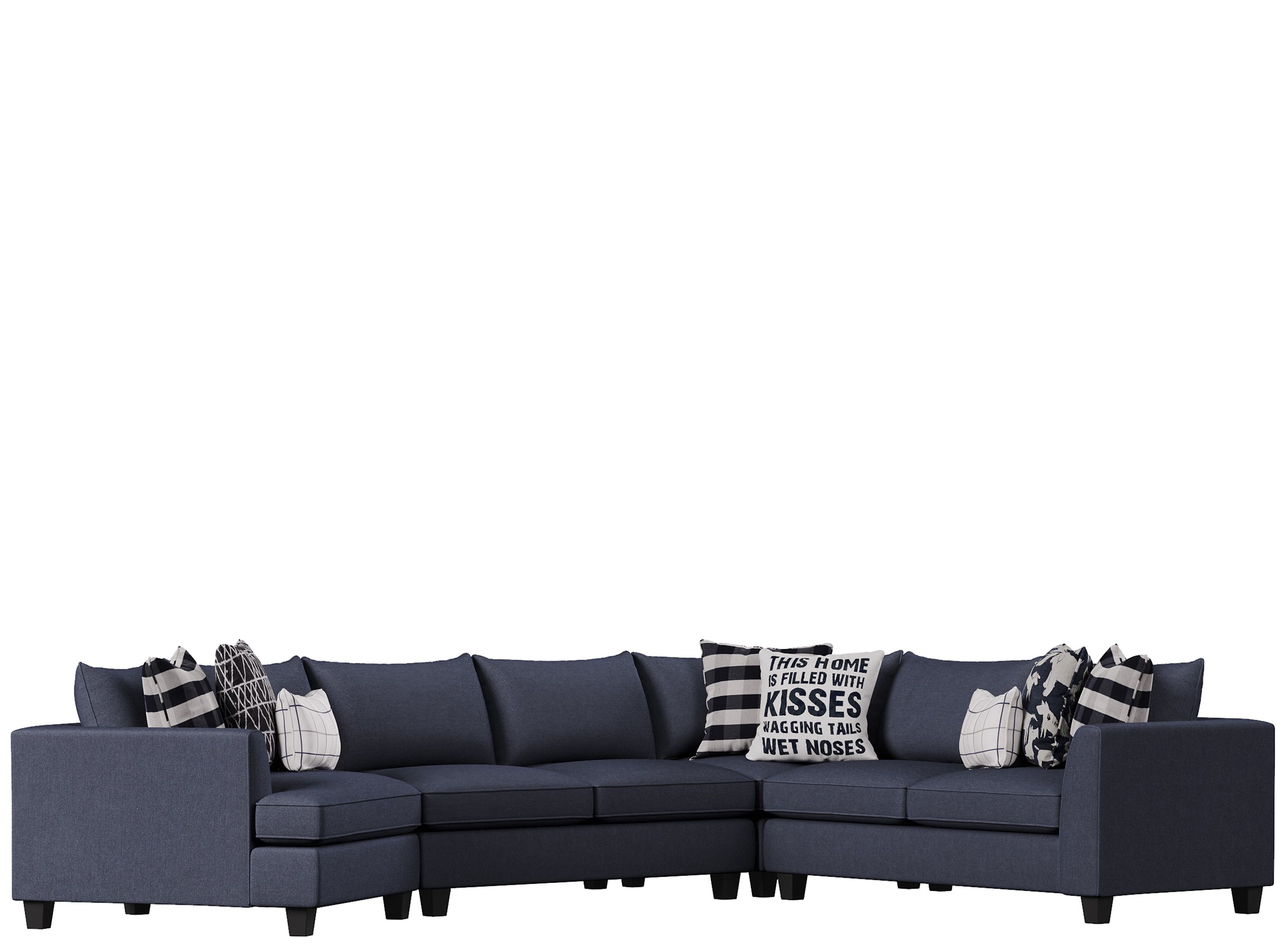 Daine 4-pc. Sectional Sofa | Raymour & Flanigan