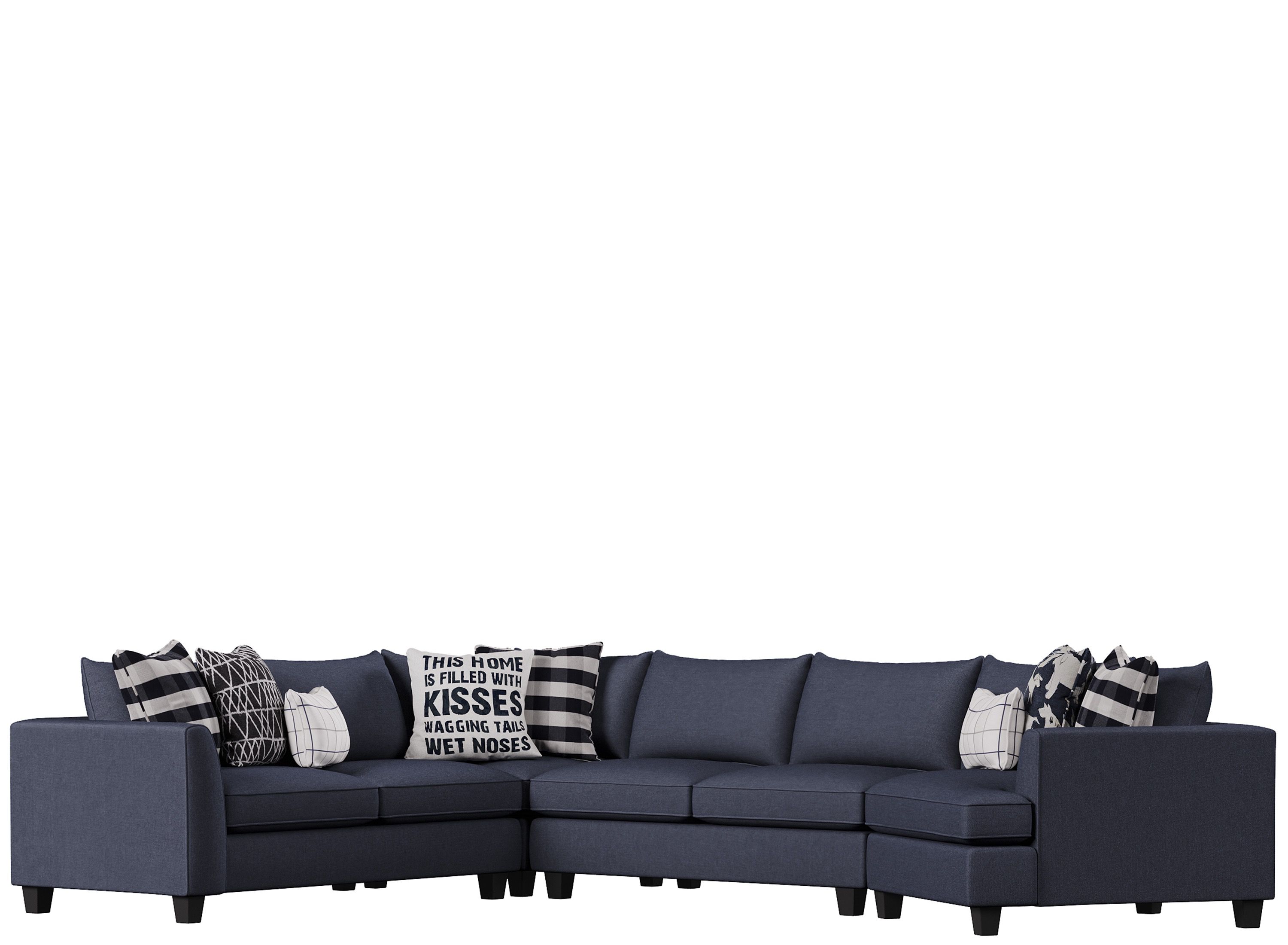 Daine 4-pc. Sectional Sofa | Raymour & Flanigan