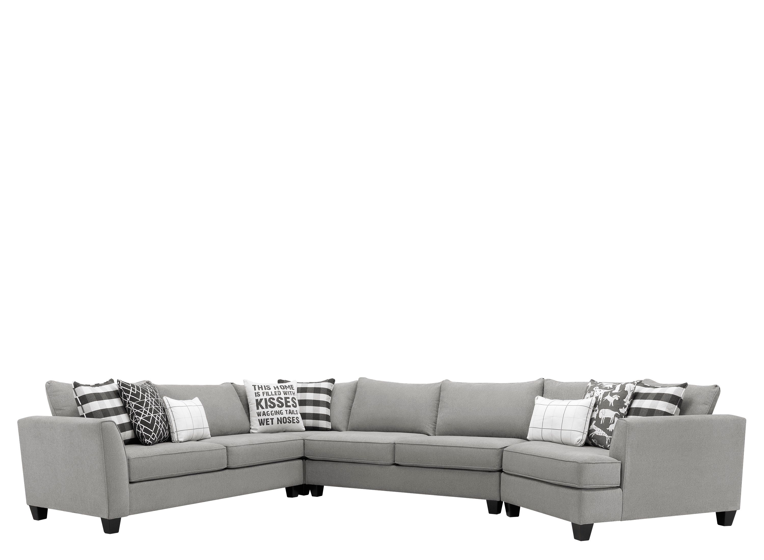 Daine 4-pc. Sectional Sofa | Raymour & Flanigan