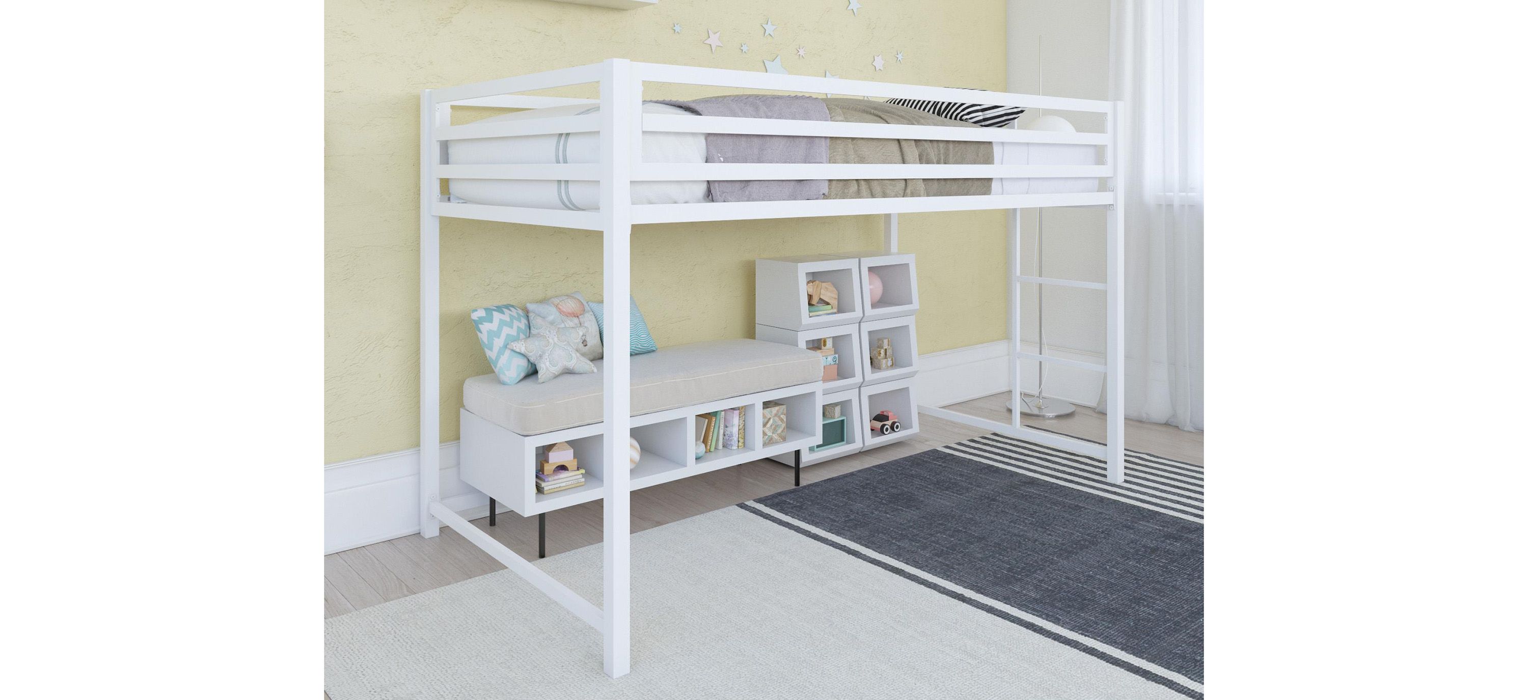 Miles Junior Loft Bed | Raymour & Flanigan