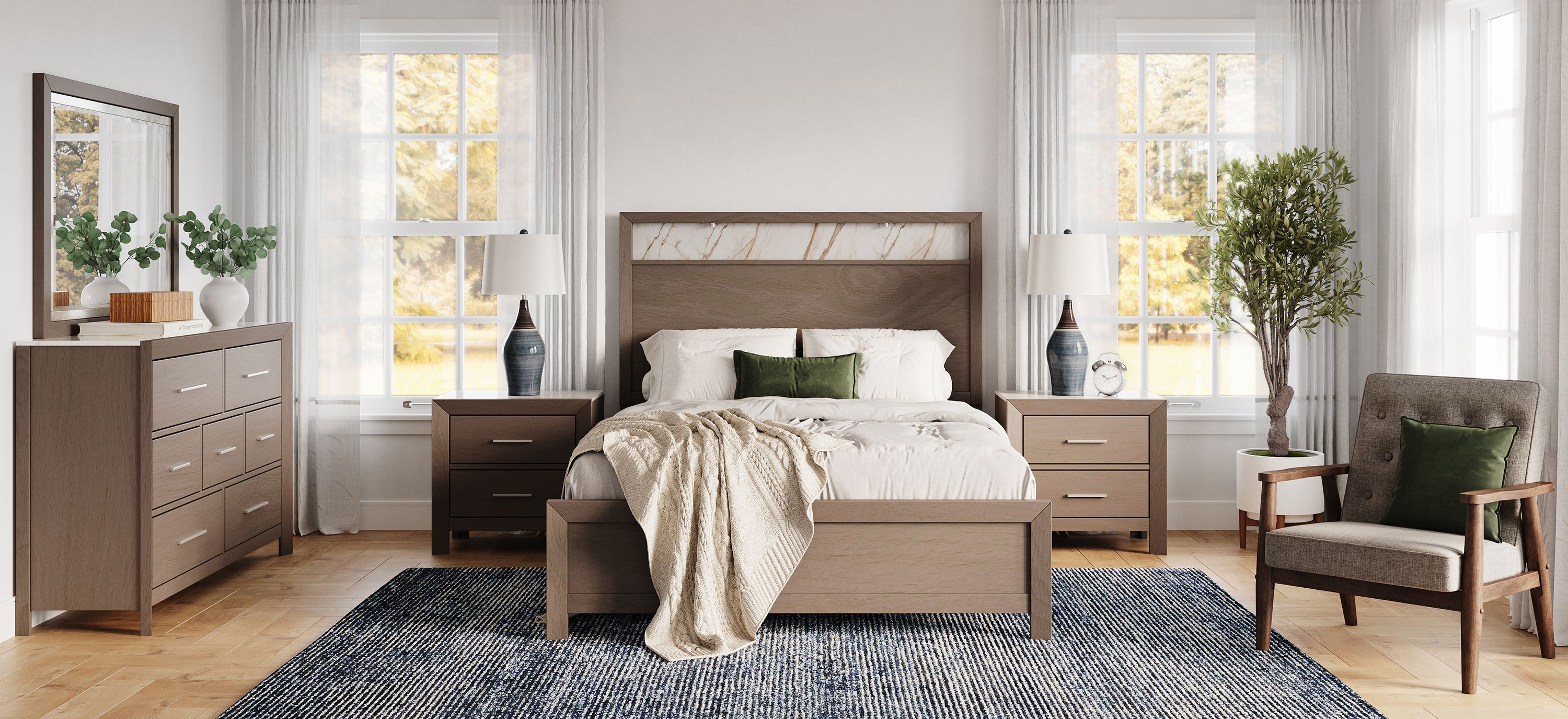 Armory 4-pc. Queen Bedroom Set | Raymour & Flanigan