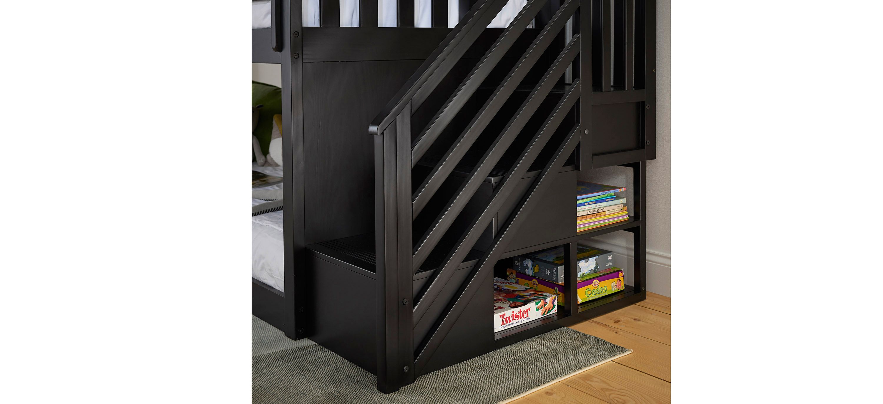 Kingsley Step Bunk Bed | Raymour & Flanigan