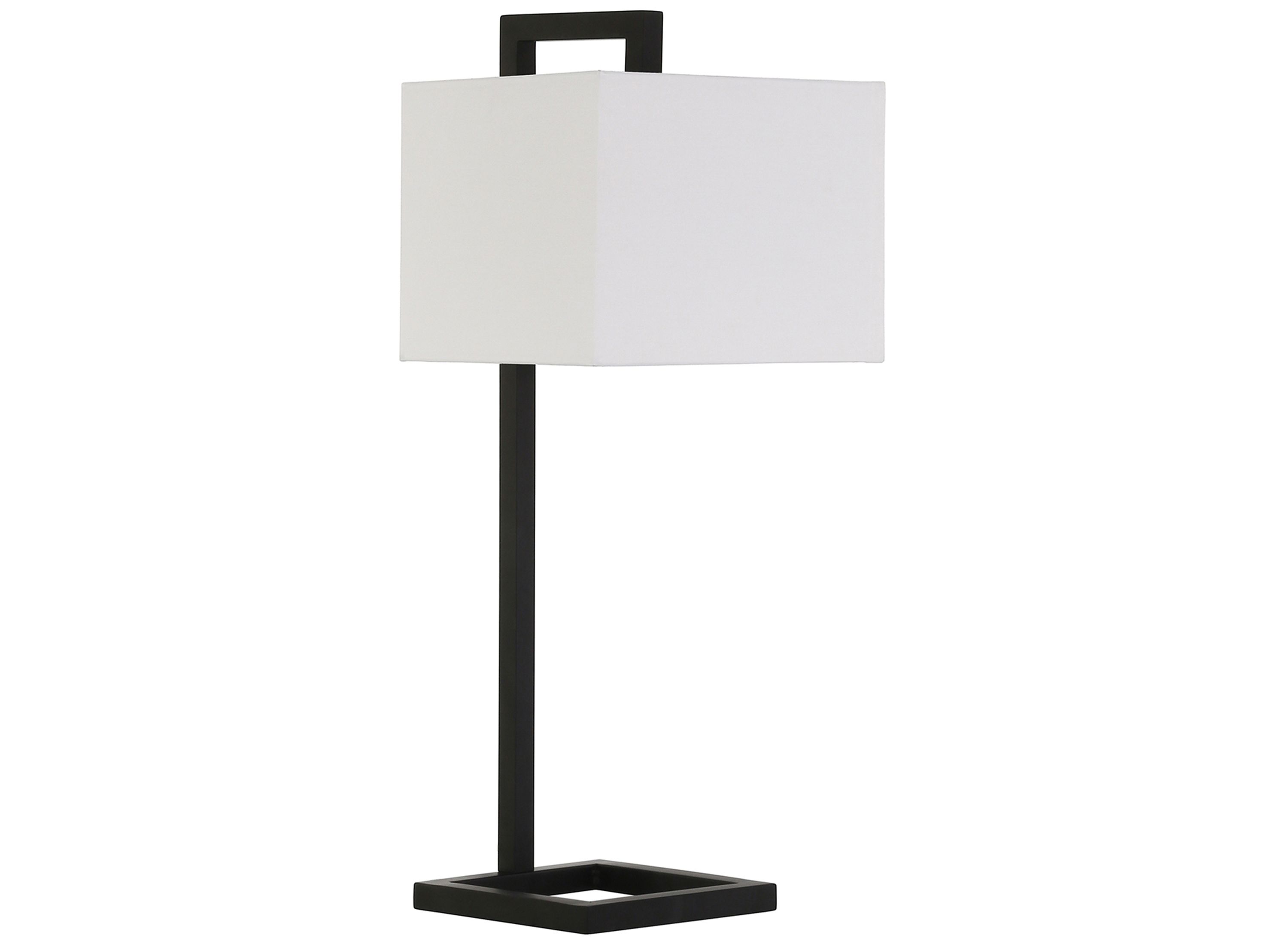 Lyssa Square Base Table Lamp | Raymour & Flanigan | Raymour & Flanigan