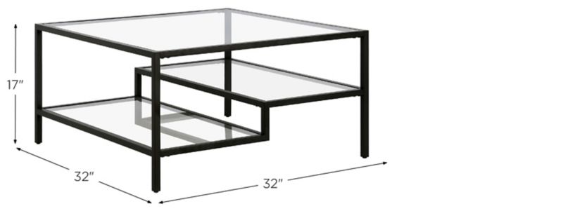 Francis Square Coffee Table | Raymour & Flanigan