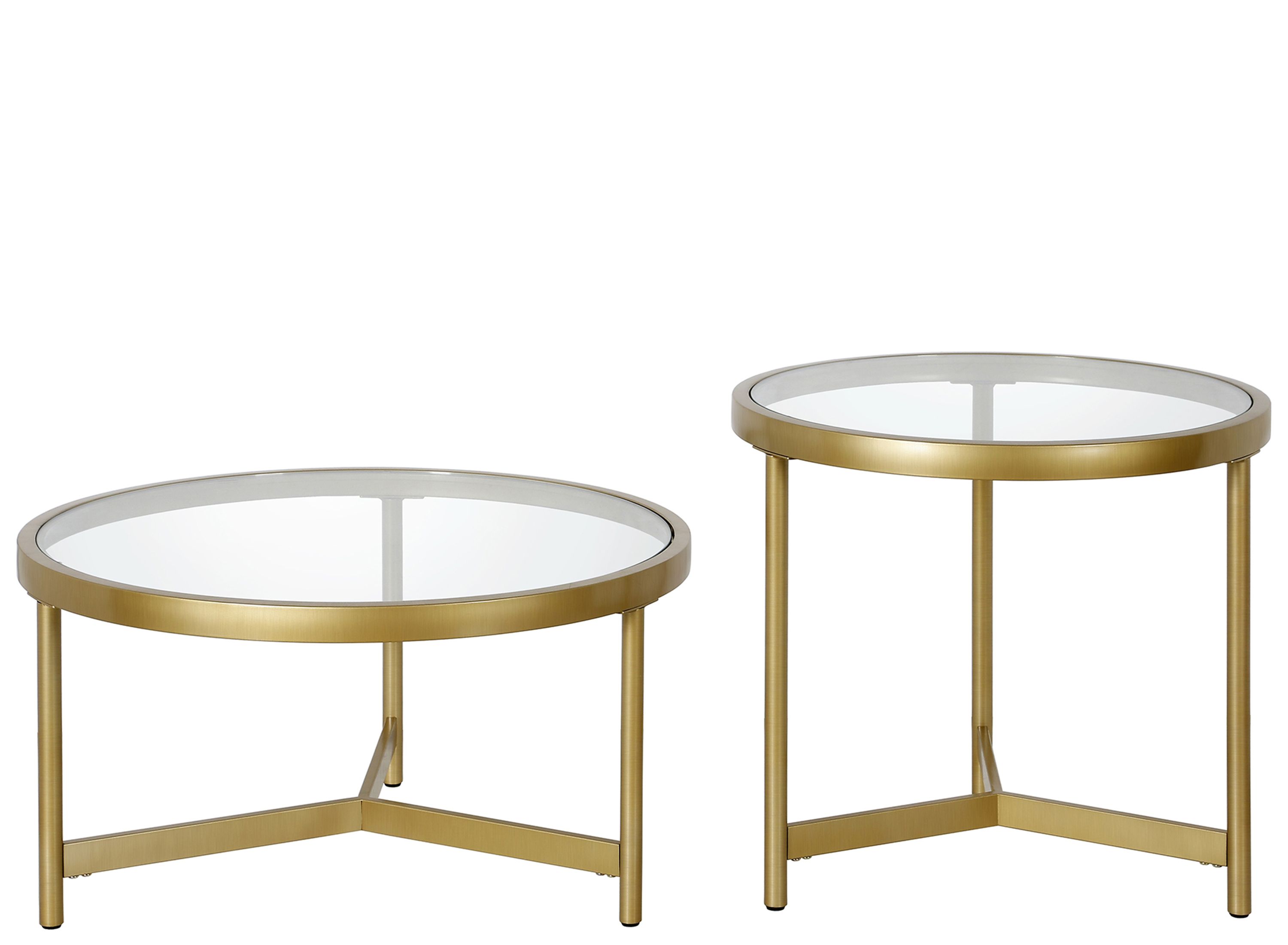 Ariel Two-Piece Coffee Table Set | Raymour & Flanigan