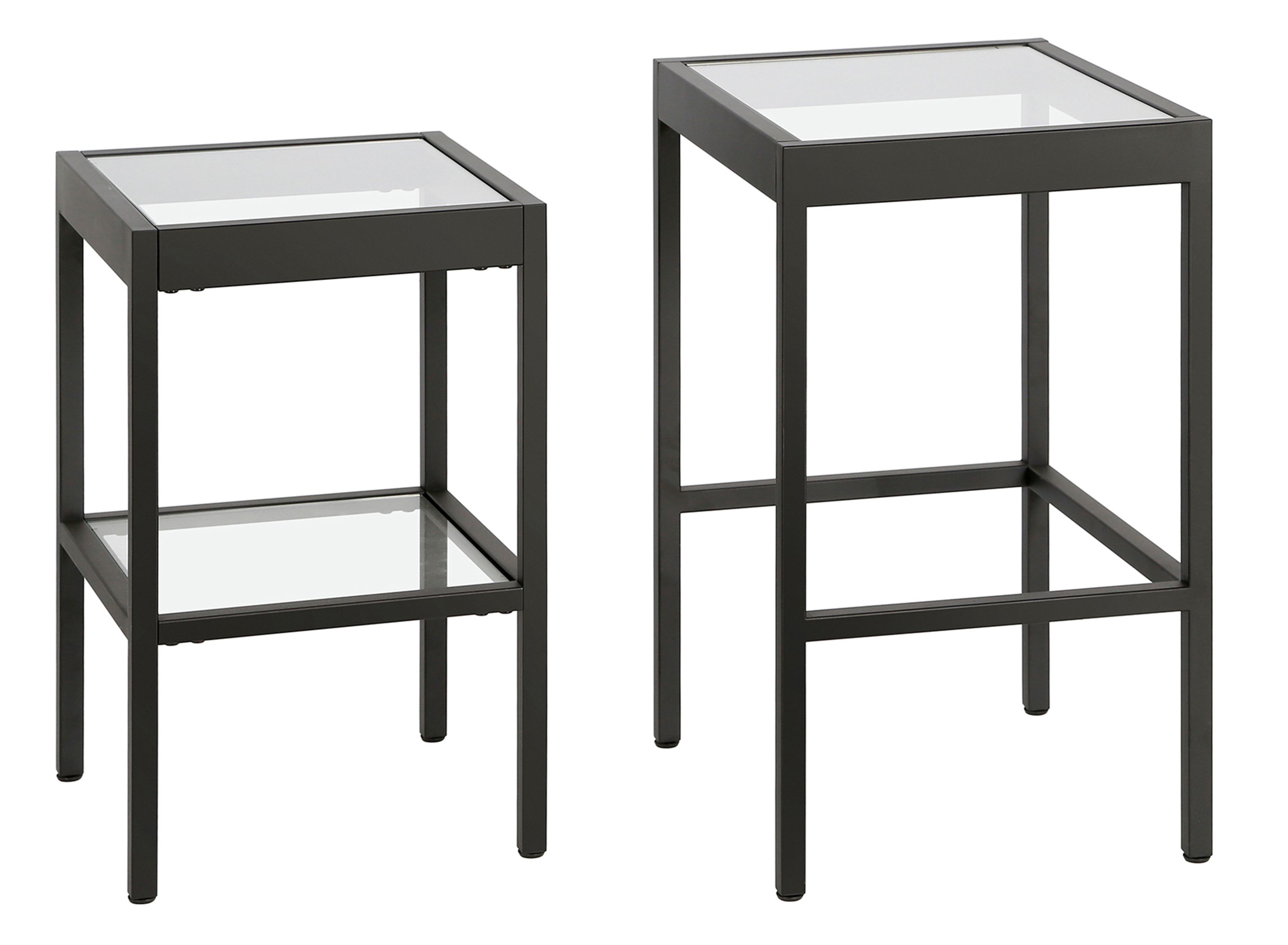 Alexis Rectangular Nested Side Table Set Raymour Flanigan