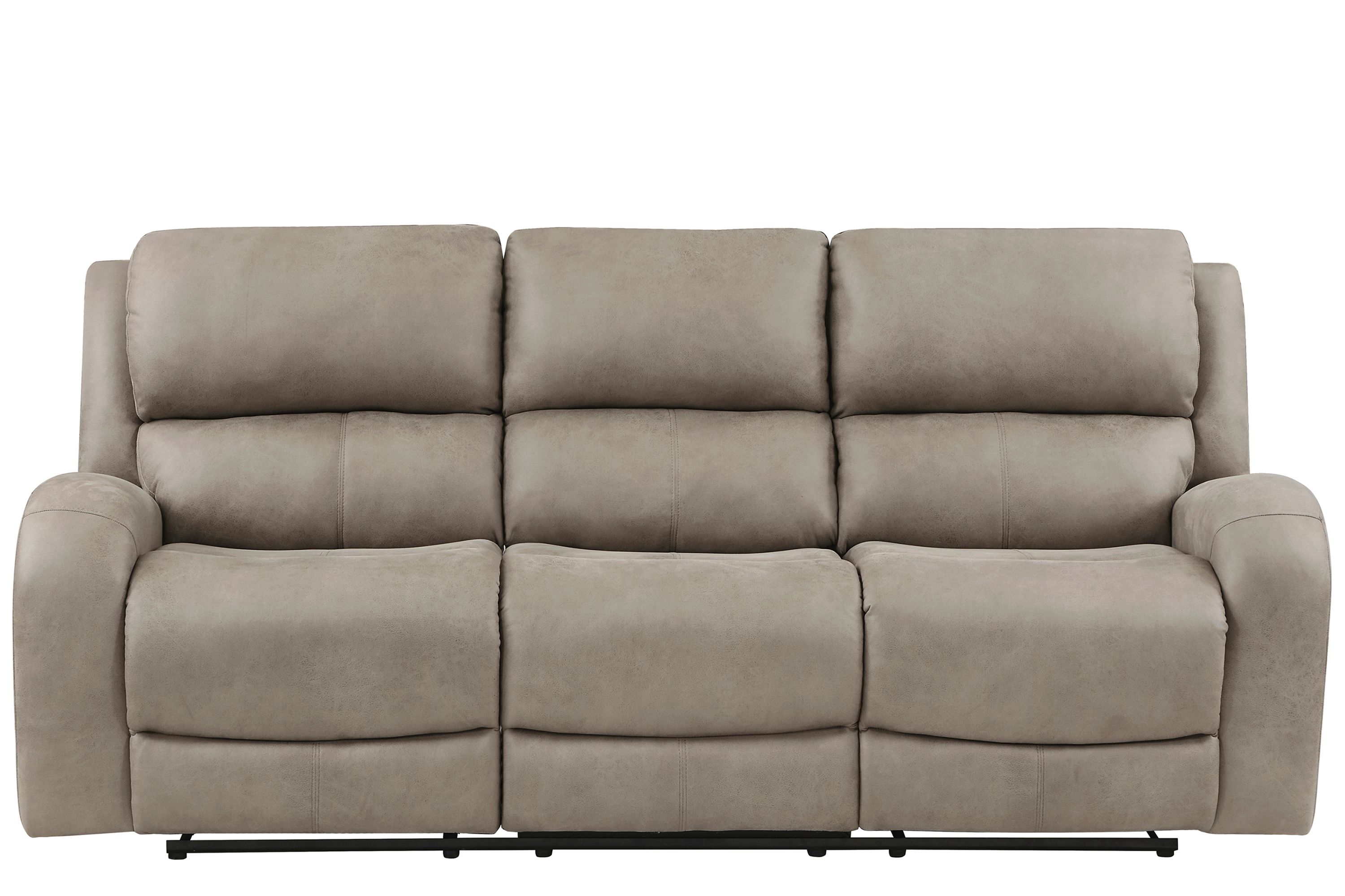 Emillia Double Reclining Sofa | Raymour & Flanigan