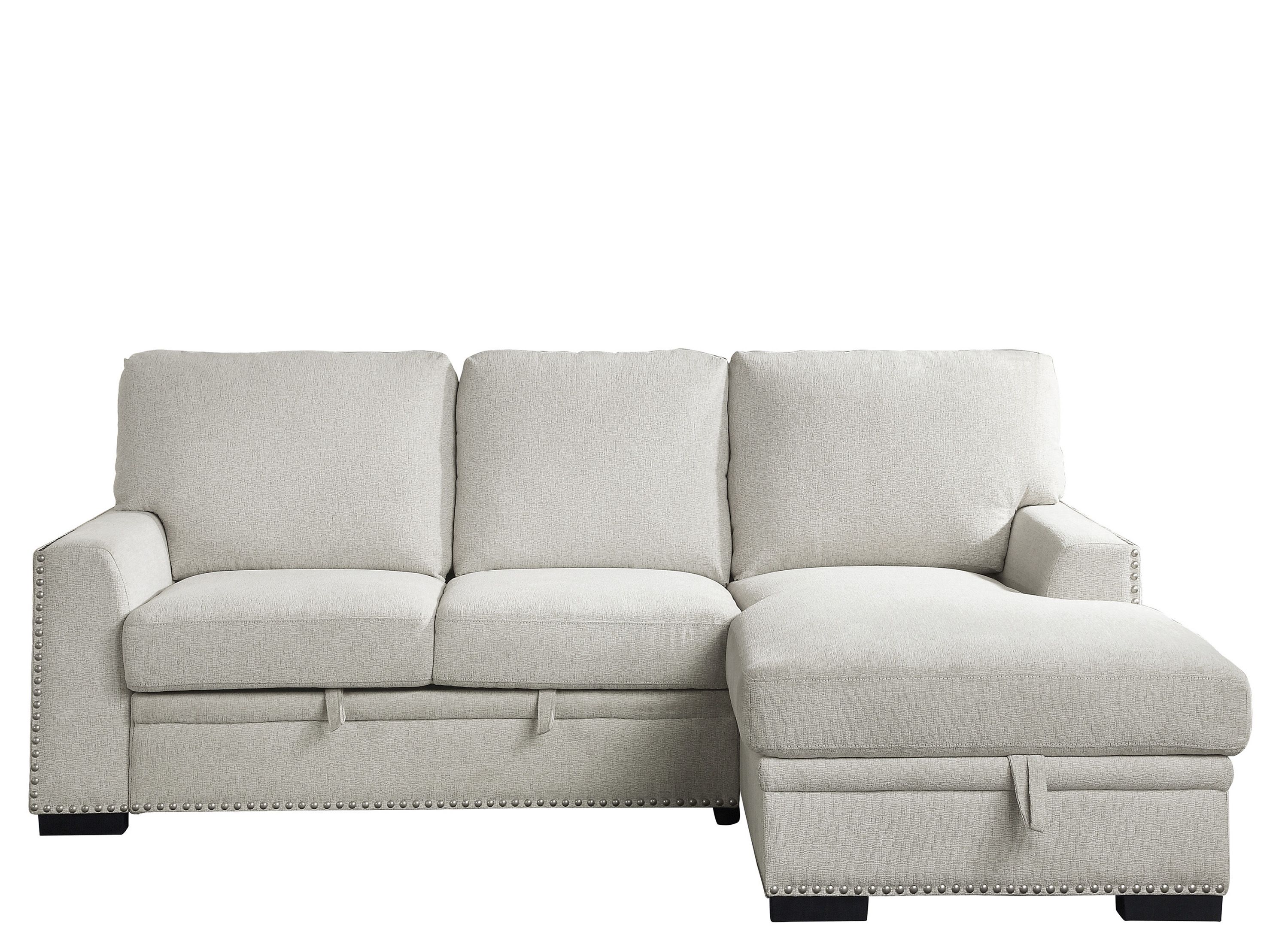 Adelia 2-pc.. Right Facing Sectional with Pull-out Bed | Raymour & Flanigan