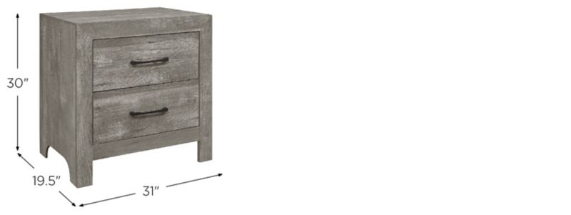 Bijou Nightstand | Raymour & Flanigan