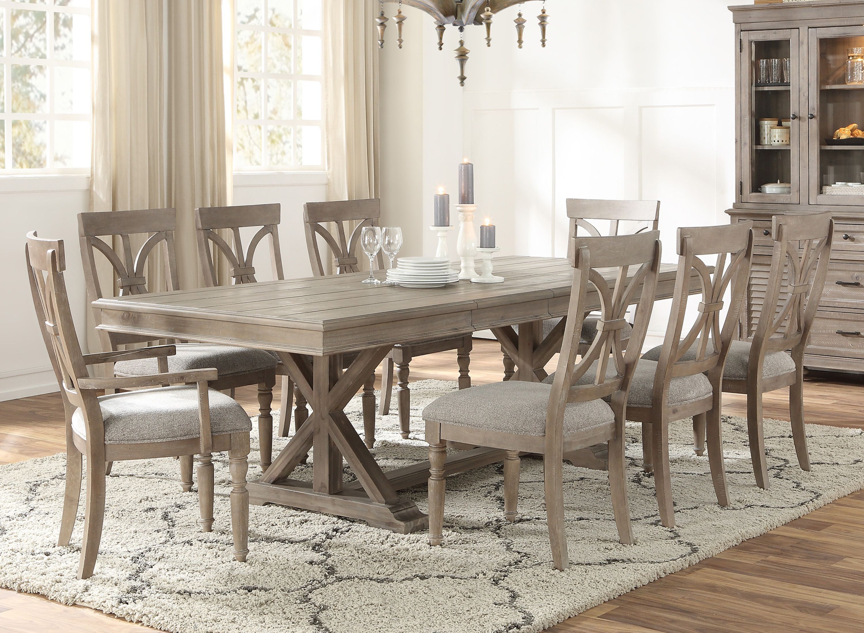 Larkin 9-pc. Dining Set | Raymour & Flanigan
