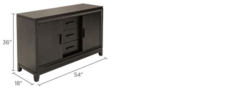 Logan Server | Buffets | Raymour and Flanigan Furniture | Raymour ...