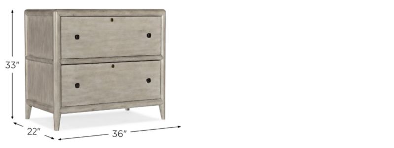 Burnham Lateral File Cabinet | Raymour & Flanigan