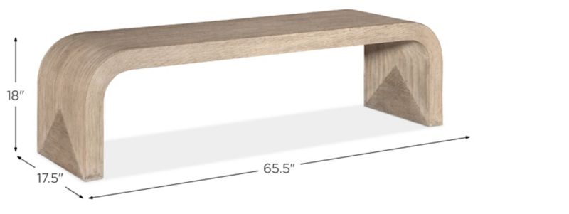 Commerce & Market Bench | Raymour & Flanigan