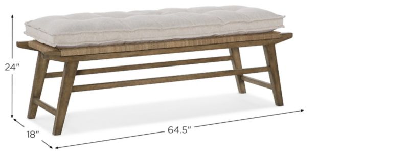 Sundance Bed Bench | Raymour & Flanigan