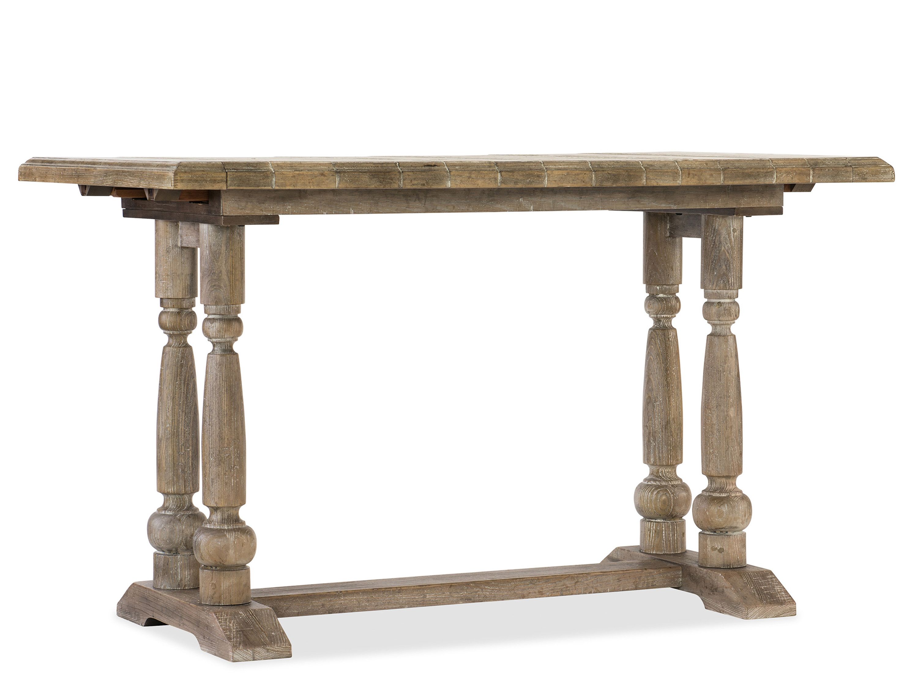 Boheme Brasserie Adjustable-Height Rectangular Dining Table | Raymour ...