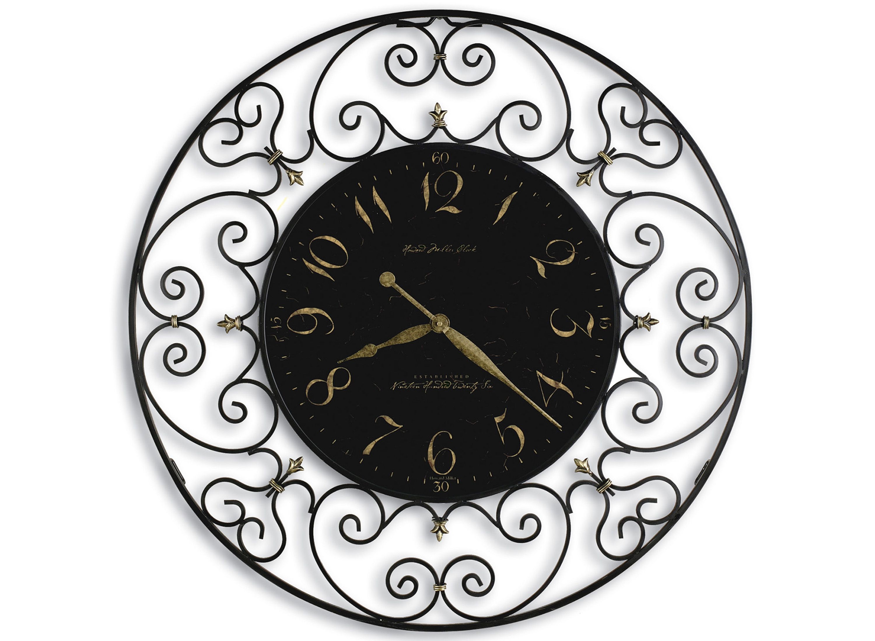 Joline Wall Clock | Raymour & Flanigan Joline Wall Clock | Raymour & Flanigan